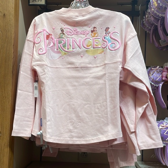 Disney | Shirts & Tops | Dsneyland Disney Princess Pink Spirit Jersey ...